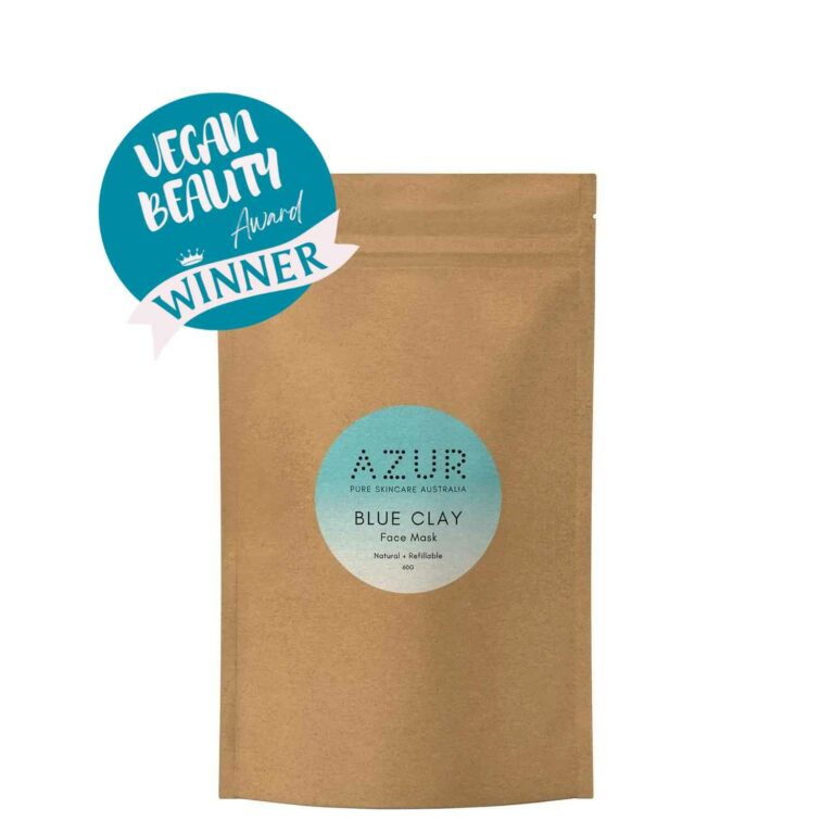 Blue Clay Face Mask - Australian Natural Refillable Skincare